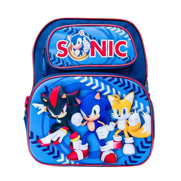 Sonic The Hedgehog | Accessories | Sonic The Hedgehog 3d Backpack Kids ...